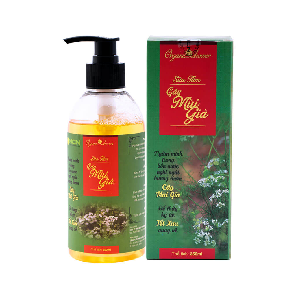 Sữa tắm cây mùi già HCN 200ml, sữa tắm sạch thơm dịu nhẹ - Hogi Mall