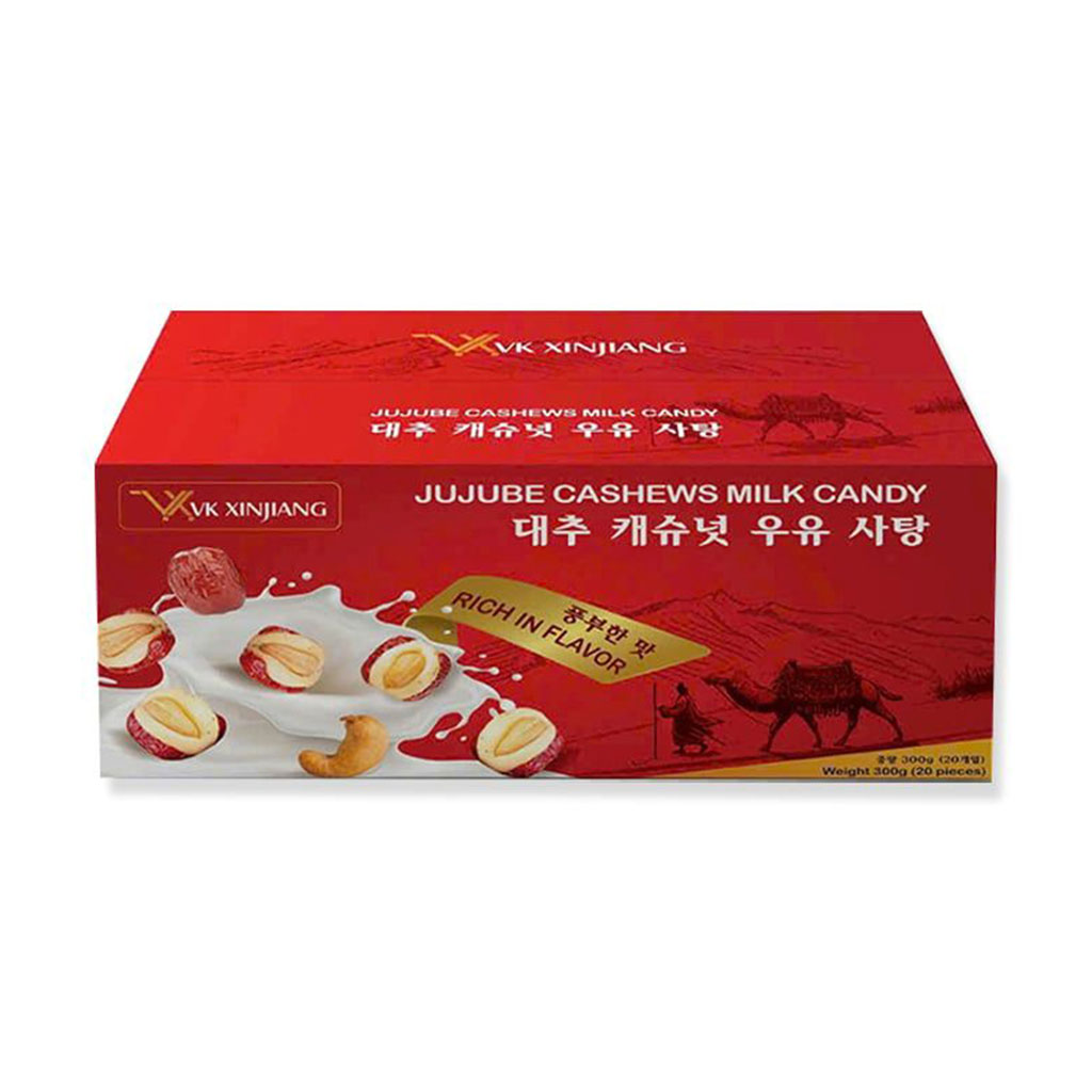 Táo Đỏ Kẹp Sữa Lạc Đà Hạt Điều 300gram, Kẹo Sữa Lạc Đà Tân Cương - Hogi ...